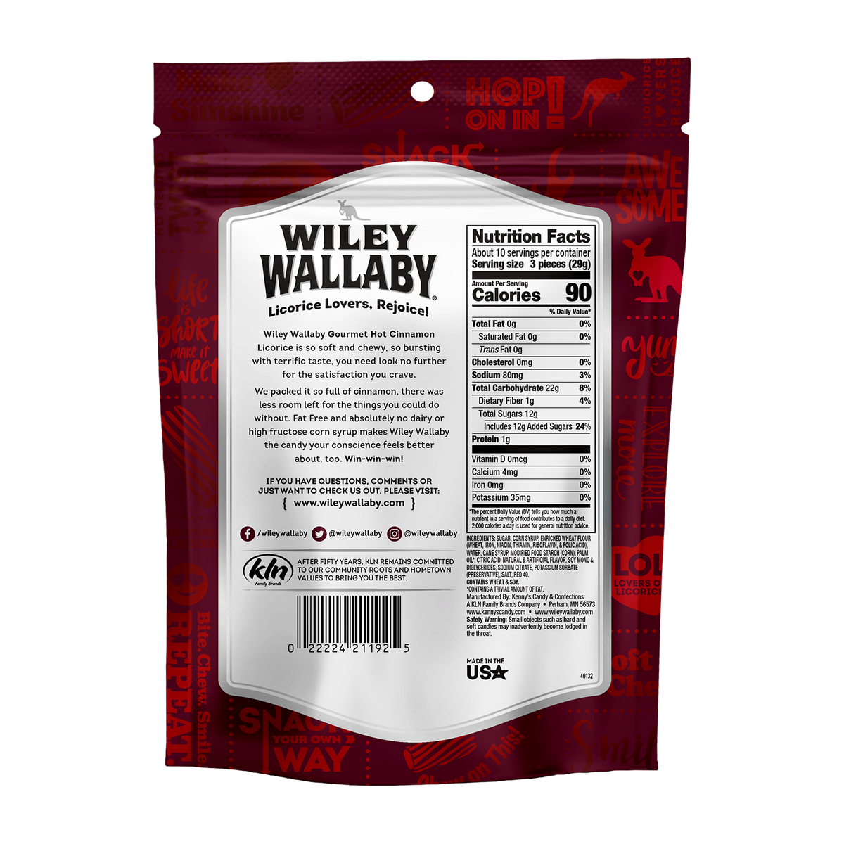 Wiley Wallaby Hot Cinnamon | Shop Wiley Wallaby